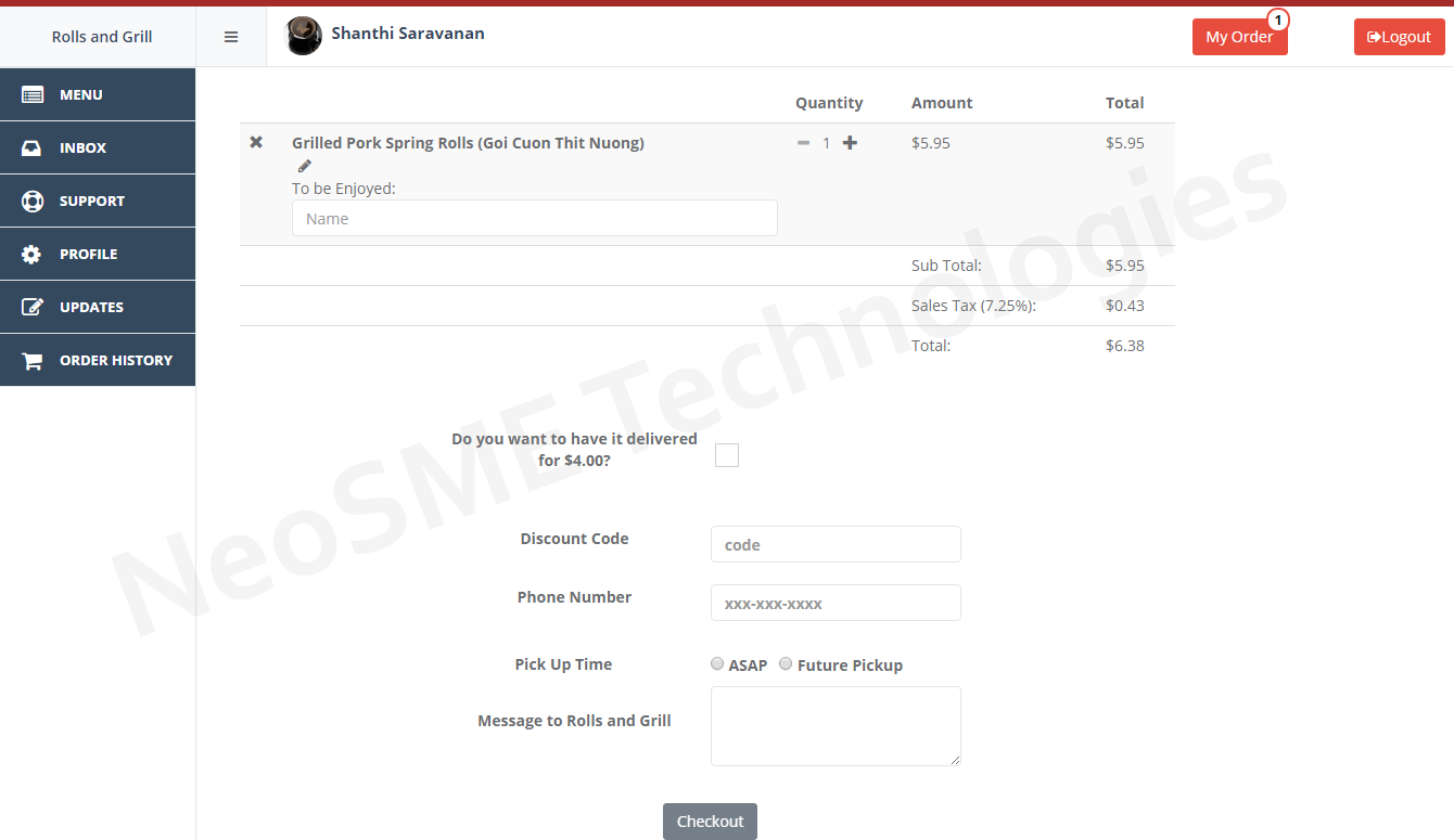 RollsAndGrill | NeoSME Technologies